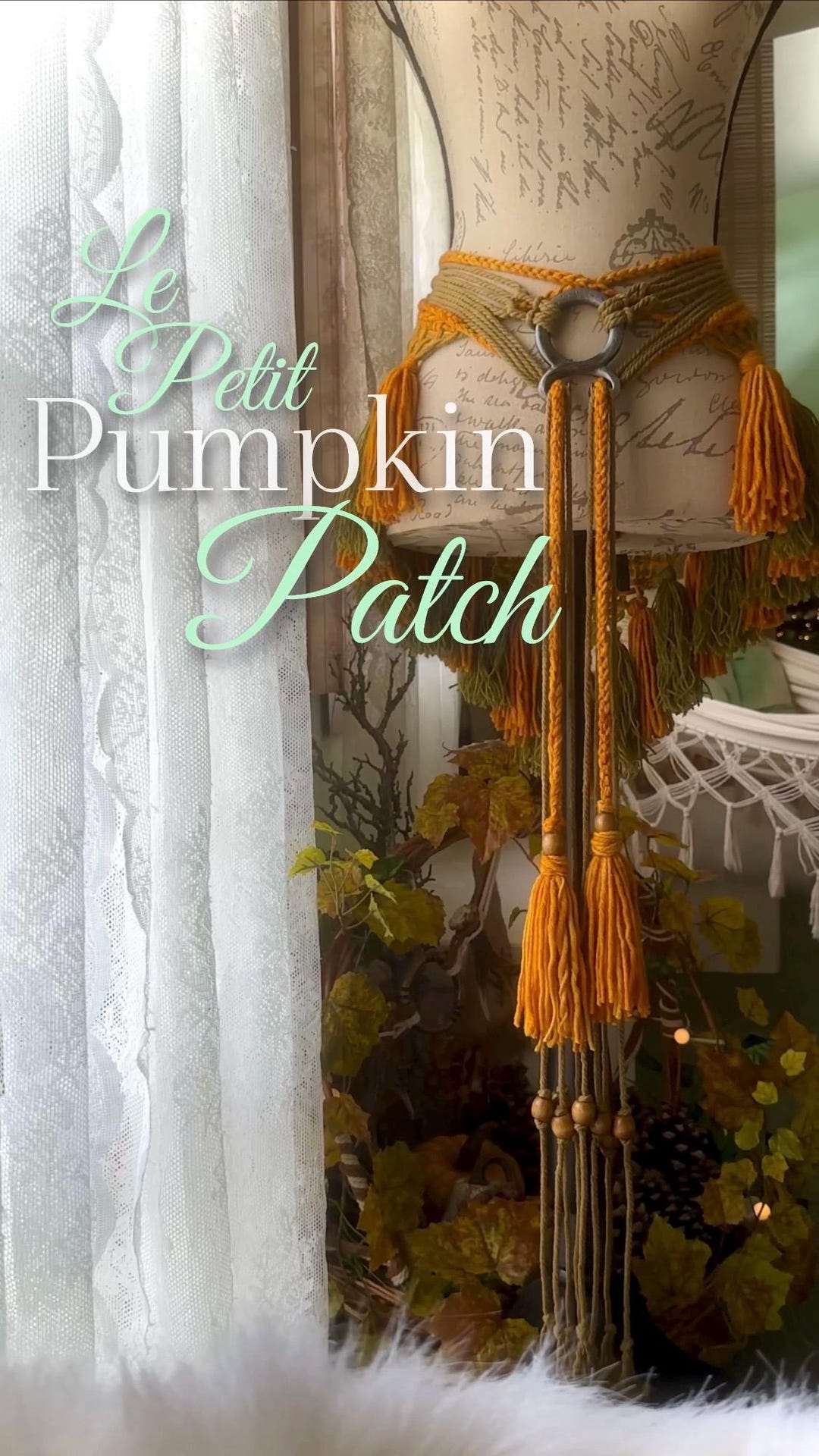 Pumpkin Patch Shawl, Autumn Shawl, Woven Shawl, Handmade Shawl, Shaman ...