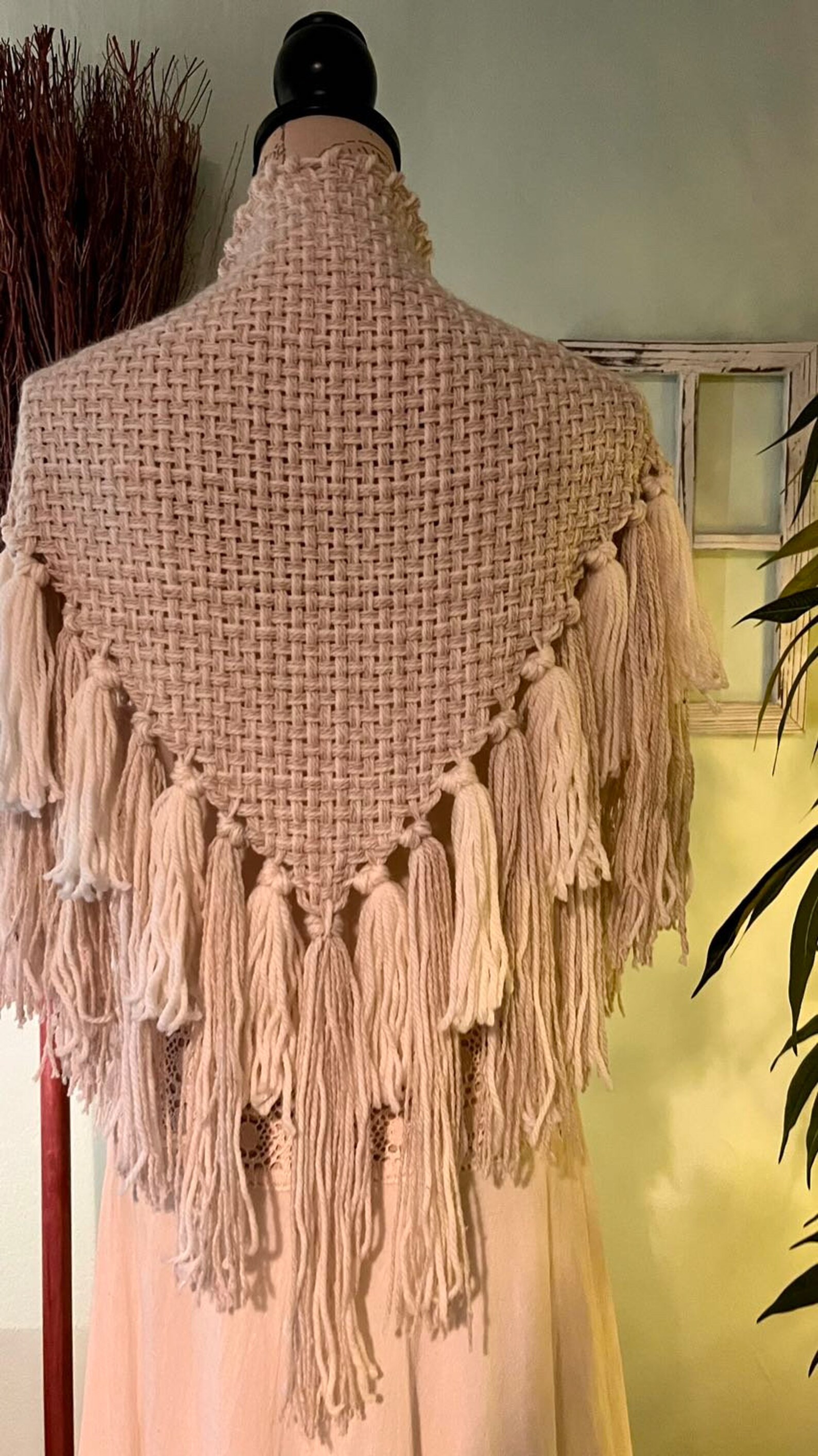 Handmade Norse Wedding Shawl Set: Woven Belt, Pagan Ceremony - Etsy
