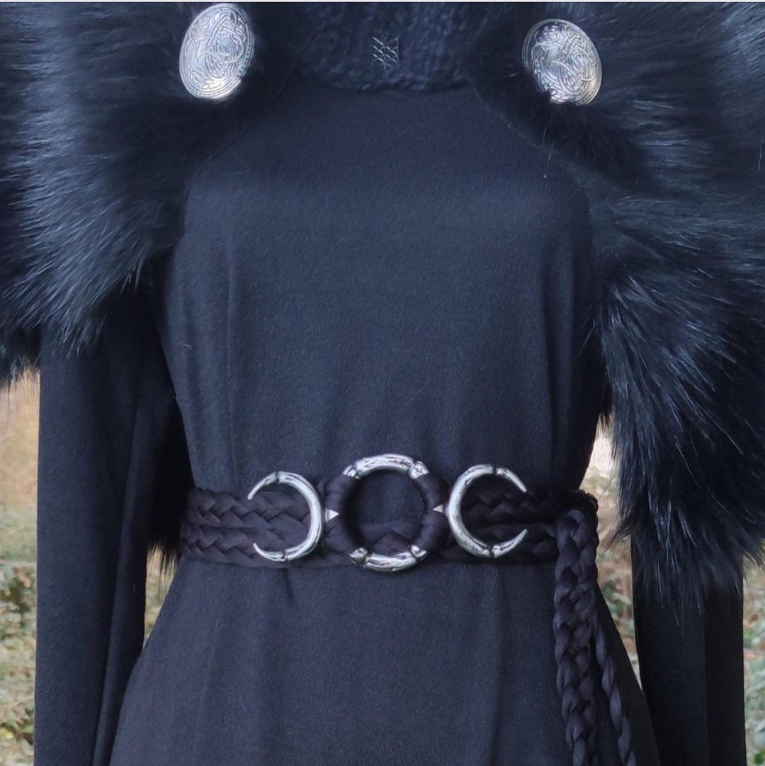 LUNA Belt PLUS SIZE, Moon Belt, Goth Belt, Witch Belt, Hecate Belt ...