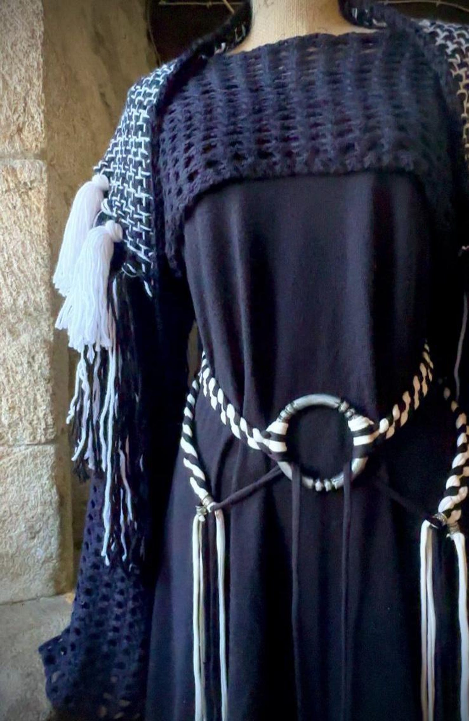 Voluspa Norse Belt, Vegan Antler Amulet, Pagan Shaman Costume - Etsy