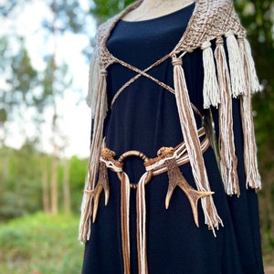 Norse Shaman Shawl, Harvest Witch, Viking Wedding, Nordic Wedding ...