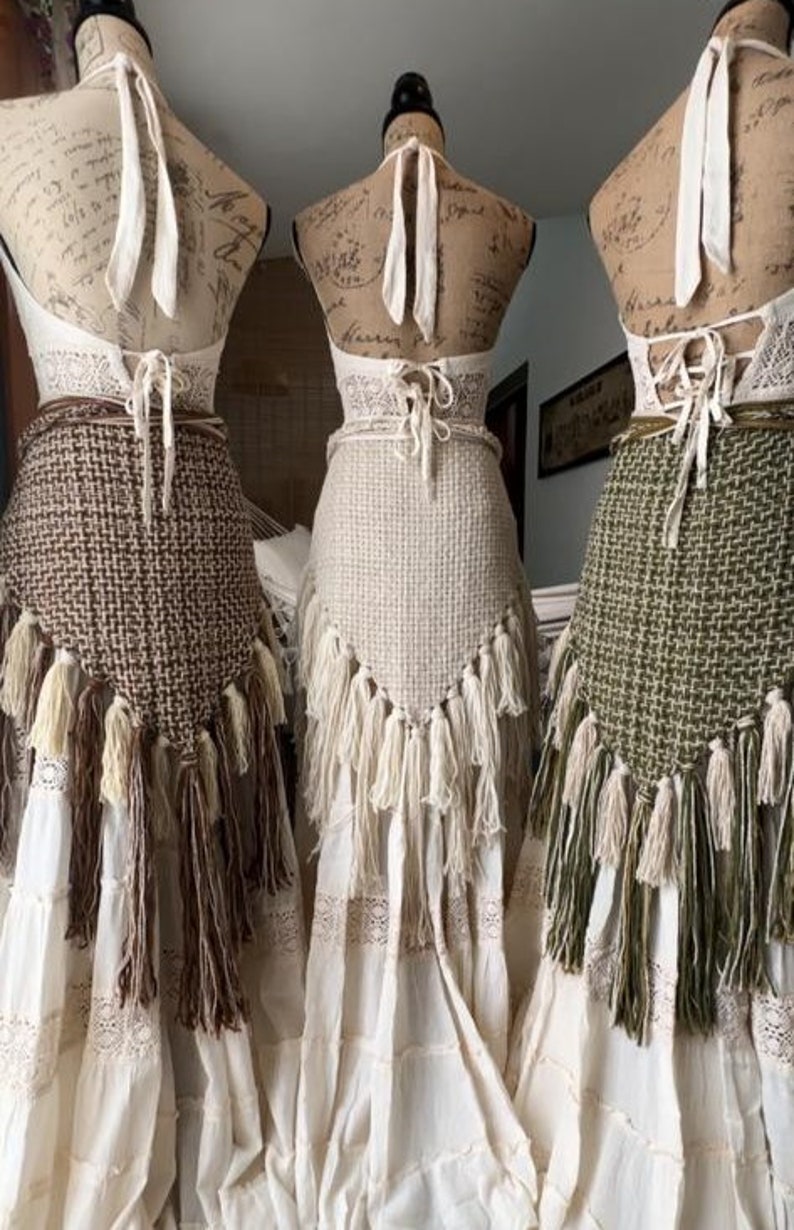 Handmade Norse Wedding Shawl Set: Woven Belt, Pagan Ceremony - Etsy