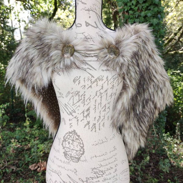Viking Fur Mantle - Etsy
