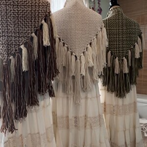 Norse Wedding Shawl, Norse Shaman Shawl Set, Pagan Wedding, Handfasting ...