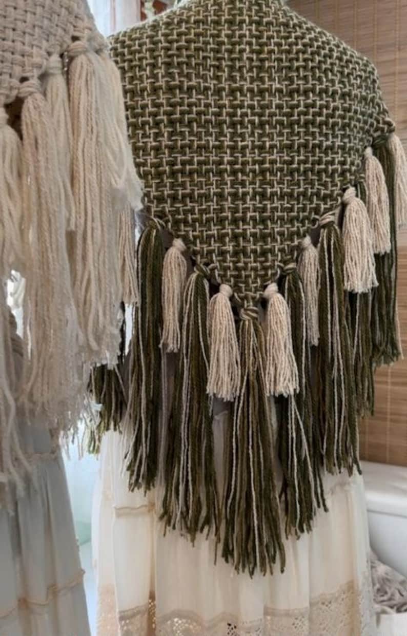 Handmade Norse Wedding Shawl Set: Woven Belt, Pagan Ceremony - Etsy