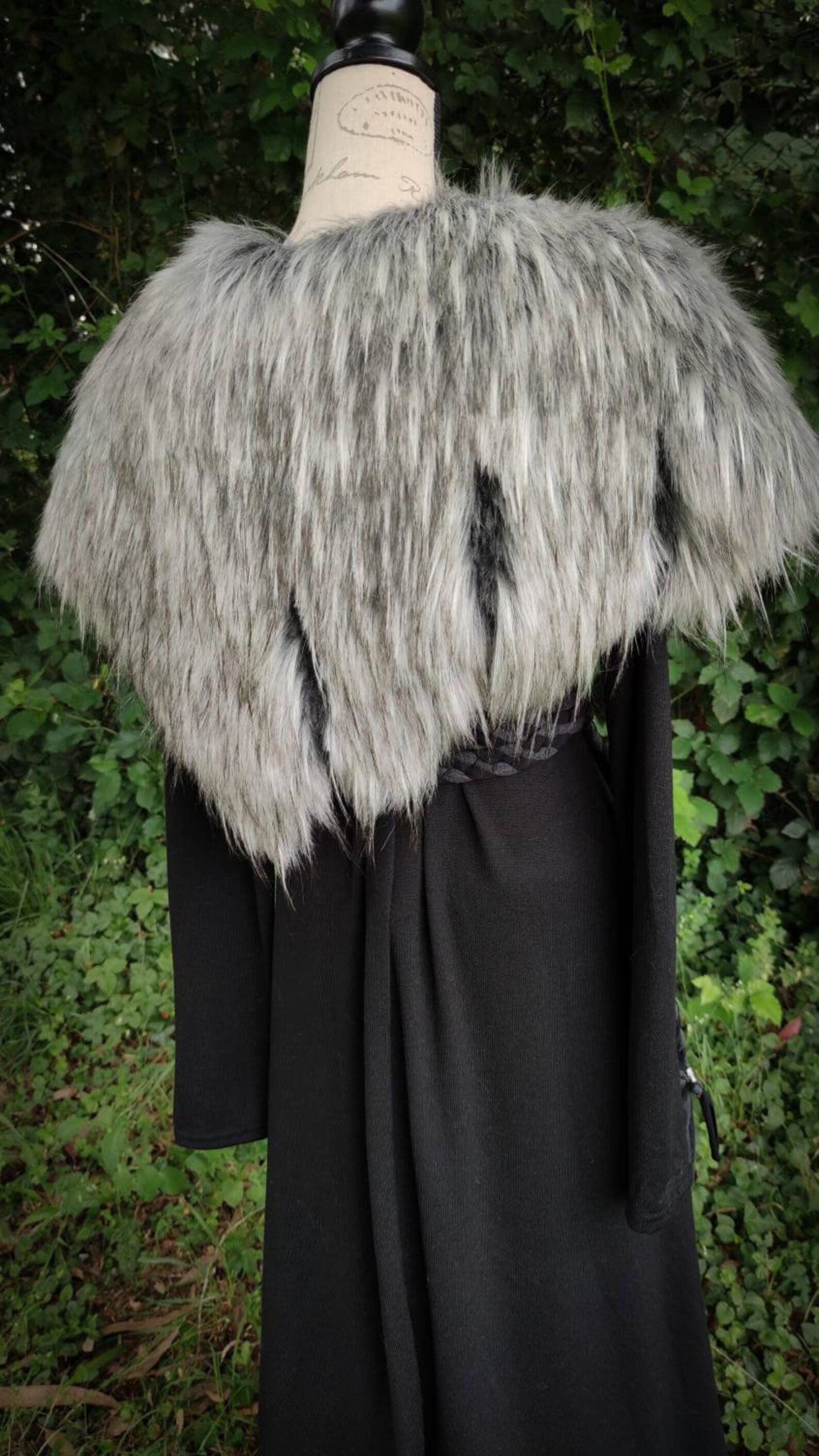 Norse Viking Fur Viking Wedding Viking Fur Shoulder Norse - Etsy
