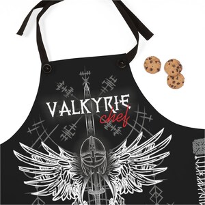 Valkyrie Apron, Norse Apron, Viking Apron, Viking Kitchen, Shieldmaiden ...