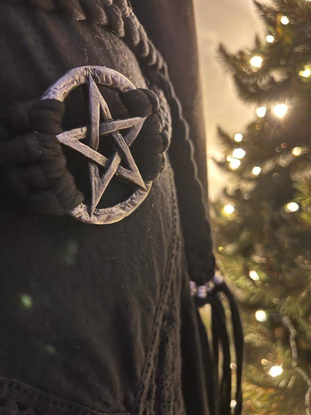 Pentagram Belt, the ELEMENTAL Belt, Gothic Belt, Witch Belt, Pentacle ...