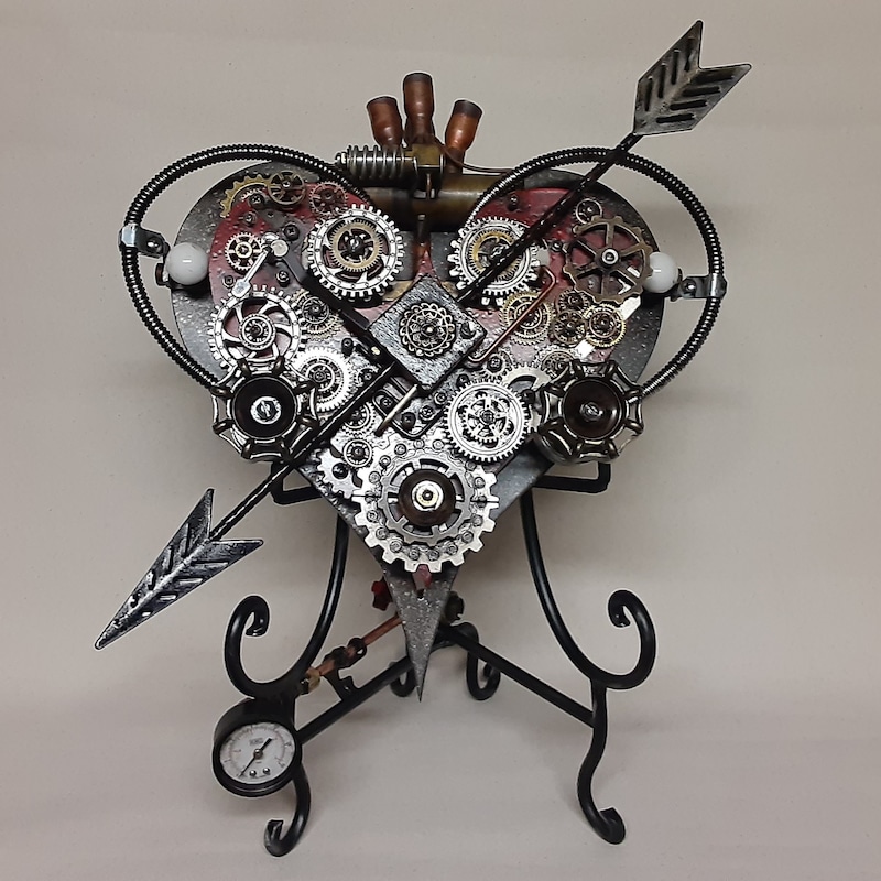 Steampunk Hearts - Etsy