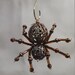 Small Steampunk Metal Beaded Spider - Etsy