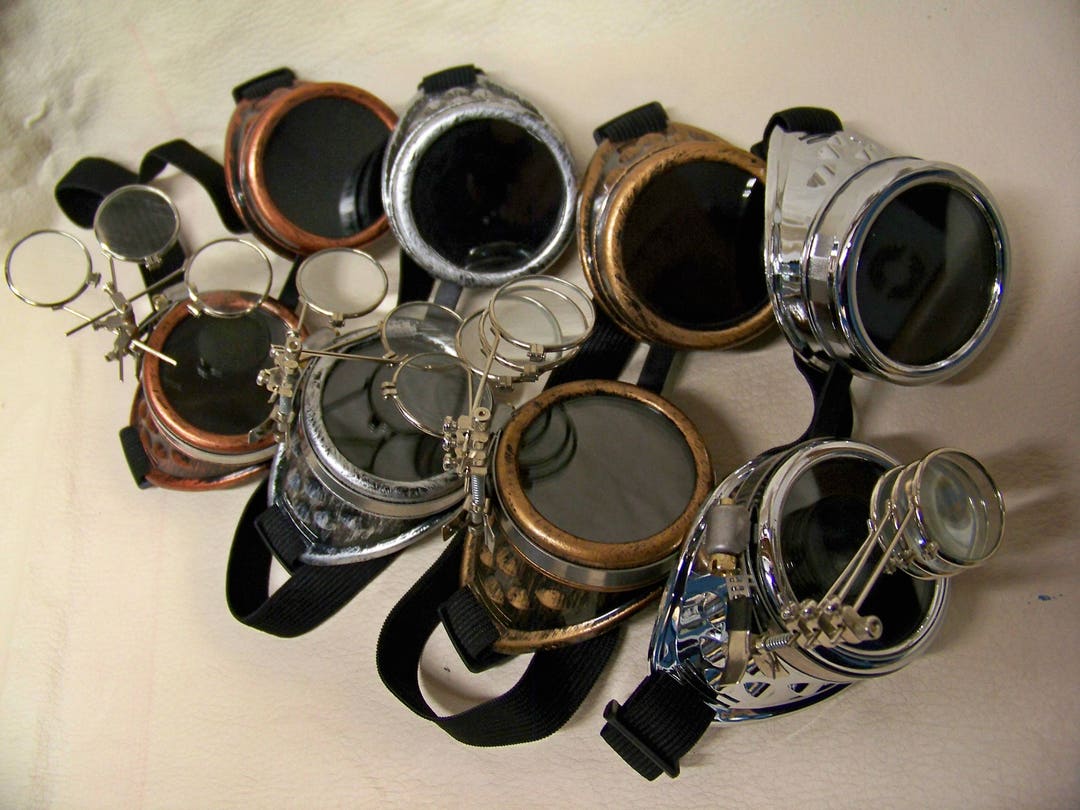 Steampunk Basic Engineer Goggles - Etsy