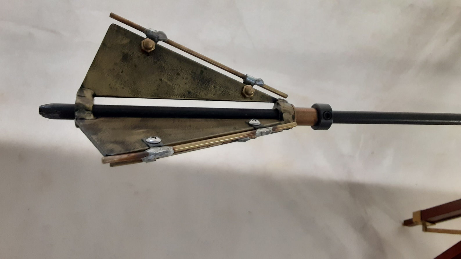 Steampunk Airship Boarding Arrow With Tripodal Display Stand | Etsy