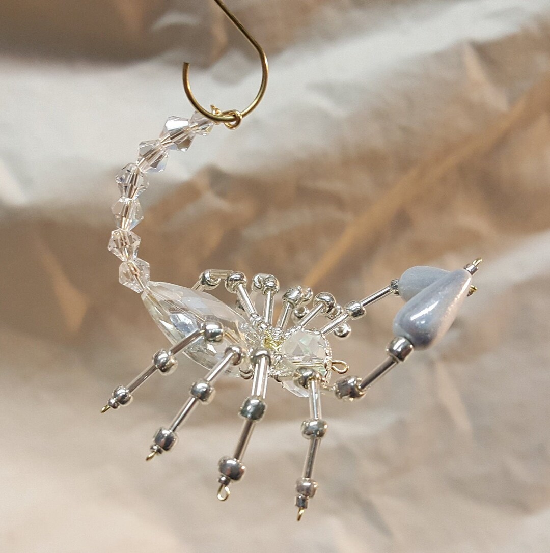 Steampunk Beaded Crystal Scorpion - Etsy