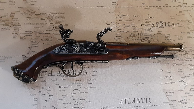 The Cursed Steampunk Style 18th Century Aged Brass Jolly Roger - Etsy