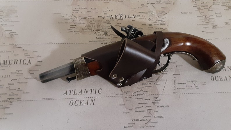 Cross Draw/angled Large Flintlock Holster Only - Etsy