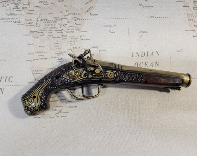 Steampunk Style Aged Foam Dart Flintlock - Etsy