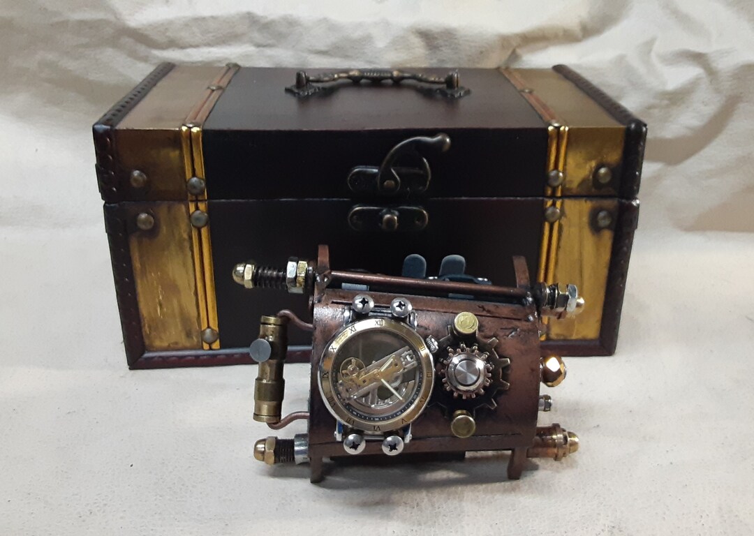 Steampunk Vortex Manipulator Brass Watch/ Steampunk Time Manipulator ...