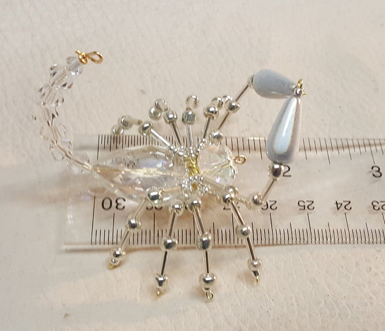 Steampunk Beaded Crystal Scorpion | Etsy