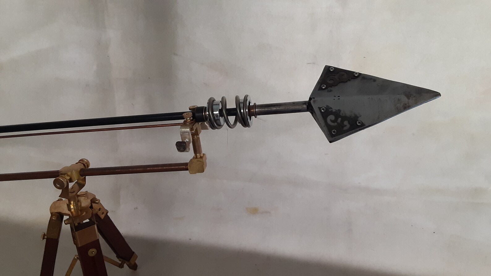 Steampunk Airship Boarding Arrow With Tripodal Display Stand | Etsy