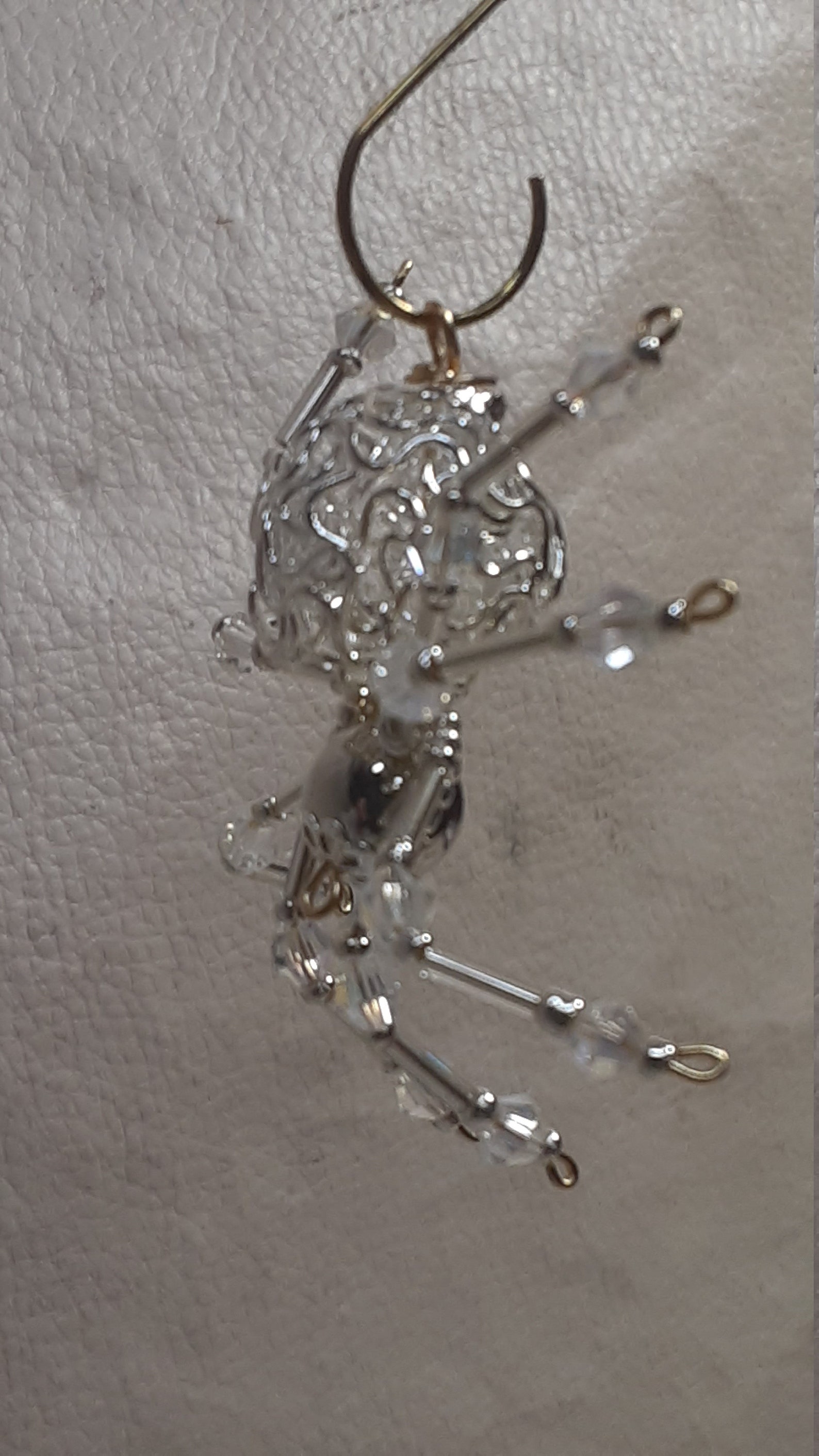 Steampunk Crystalline Silver Metallic Spider - Etsy