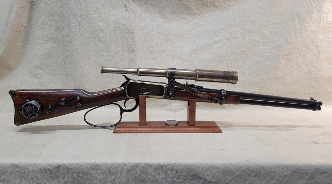 M1892 Steampunk Aether Winchester Lever Action Carbine Non Firing ...