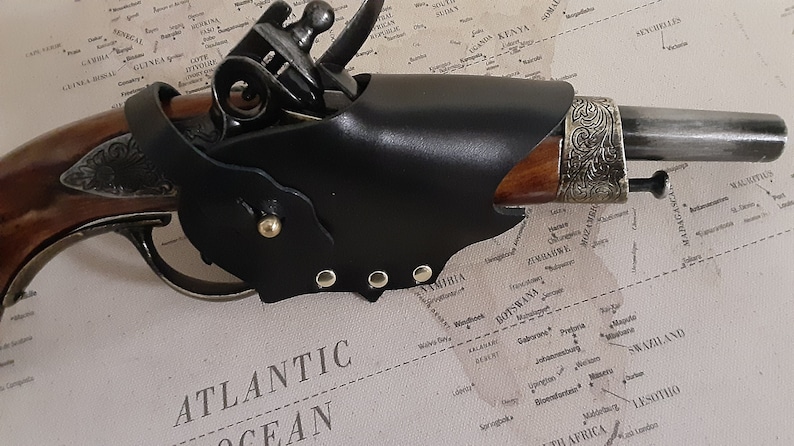 Cross Draw/angled Large Flintlock Holster Only - Etsy