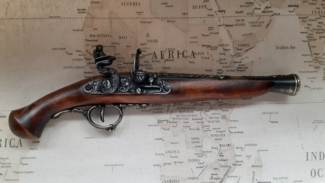Small Right Handed Steampunk Style Pirate's Aged Non Firing 18th ...