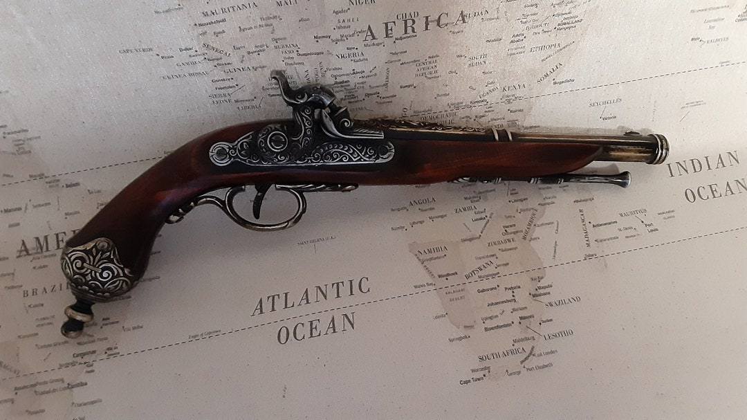 Right Handed 1825 Non-firing Aged Italian/pirate's Percussion Antique ...