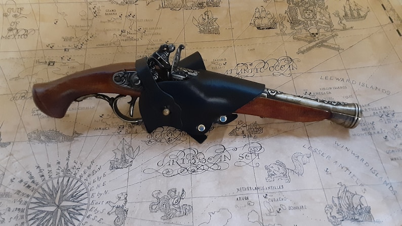 Cross Draw/angled Small Flintlock Holster Only - Etsy