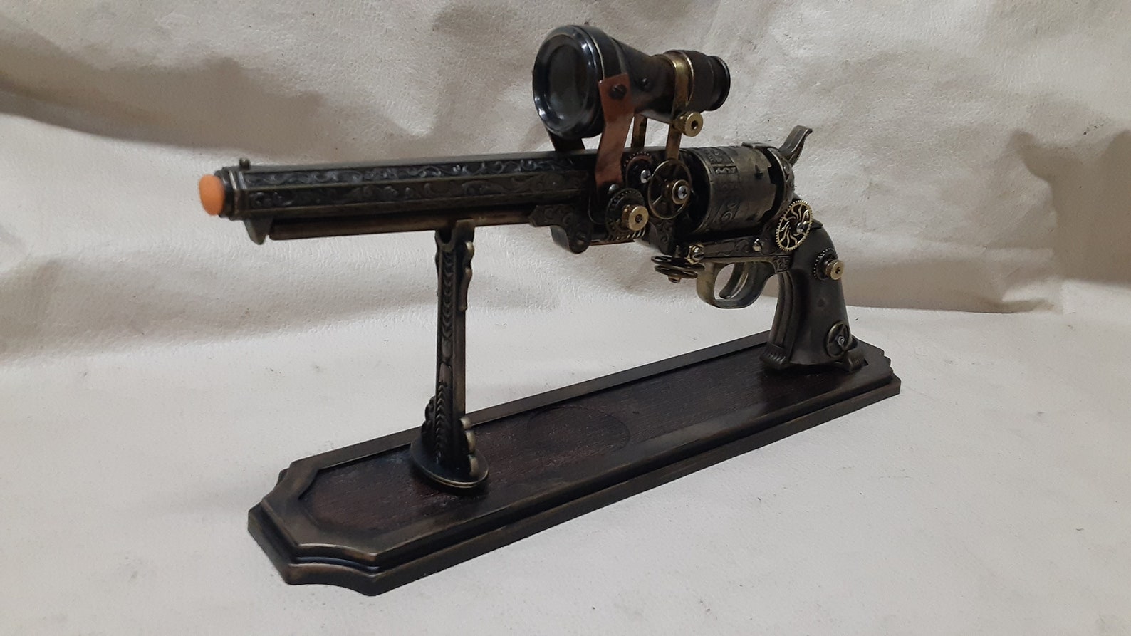 Steampunk 1851 Colt Navy Aether Revolver Non Firing Replica | Etsy