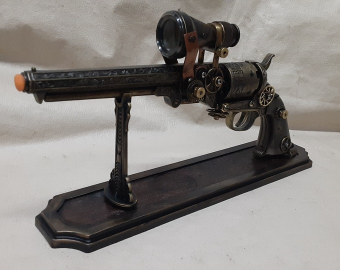 Steampunk 1851 Colt Navy Aether Revolver Non Firing Replica - Etsy