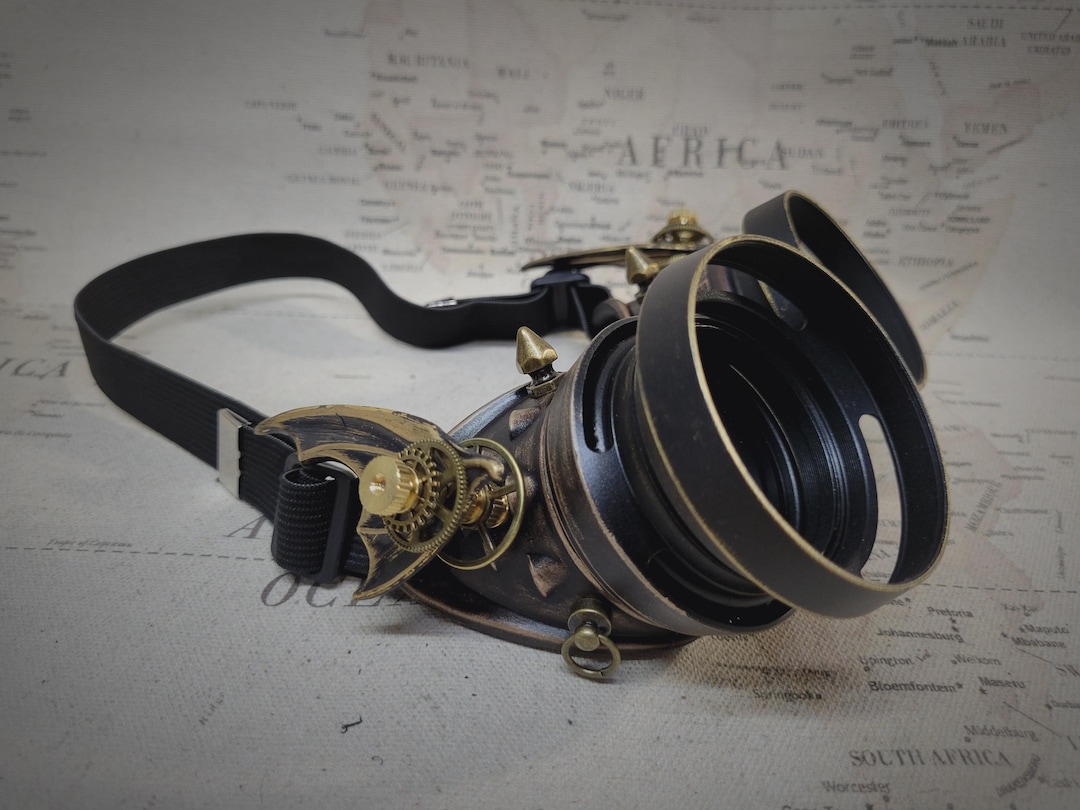 Steampunk Style Brown/gold Dragon Wing Goggles - Etsy
