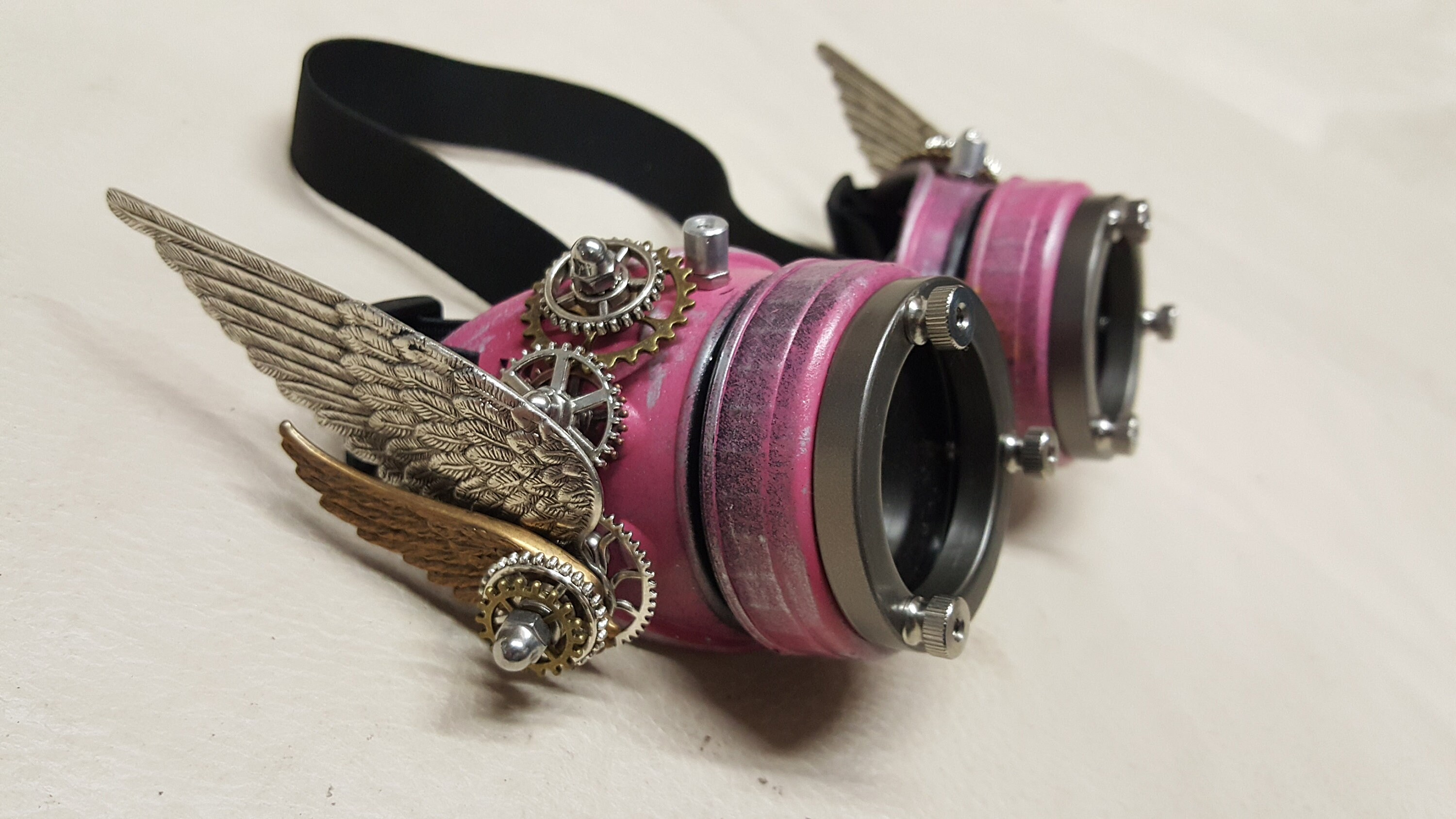 Steampunk Double Winged Valkyrie Goggles