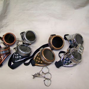Steampunk Basic Engineer Goggles - Etsy
