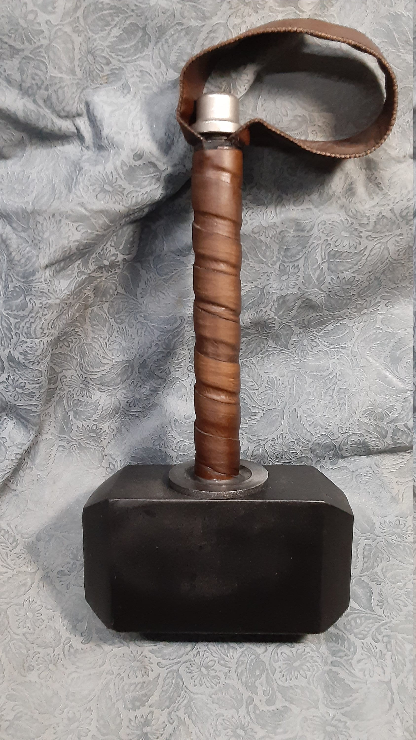 Mjolnir - Mythical Hammer of Thor with Black Powder Coated Head