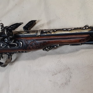 Steampunk Style 1806 Aged Napoleonic Non Firing 2x Antique Reproduction ...