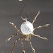 Gold Themed Christmas Frosted Crystalline Snowflake Spider - Etsy