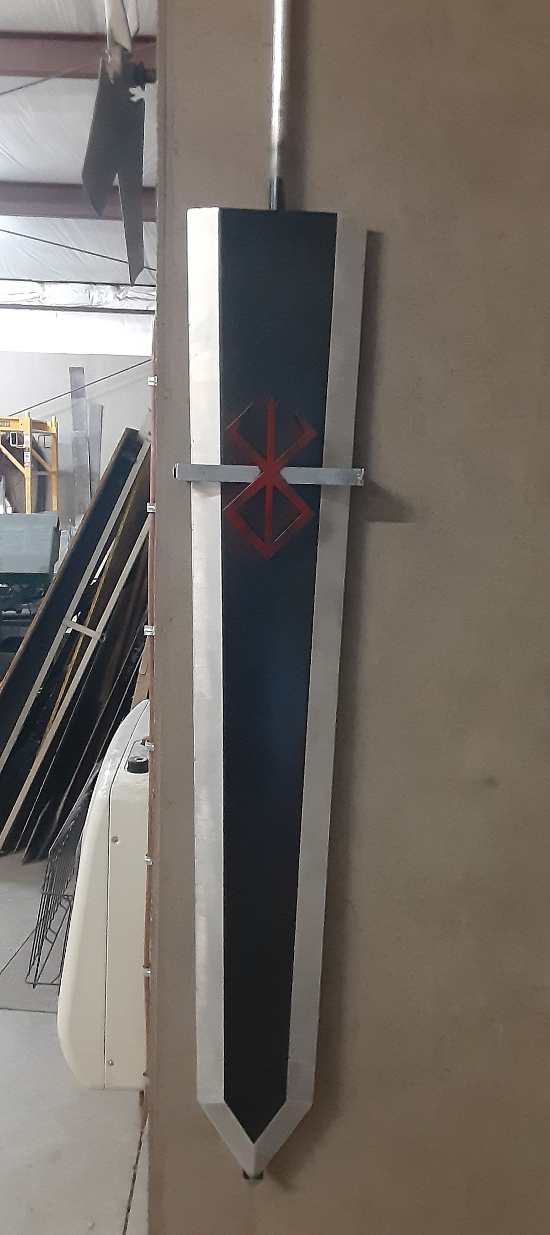 Commissioned/ Custom Made Metal Dragon Slayer Anime/manga Sword Wall ...