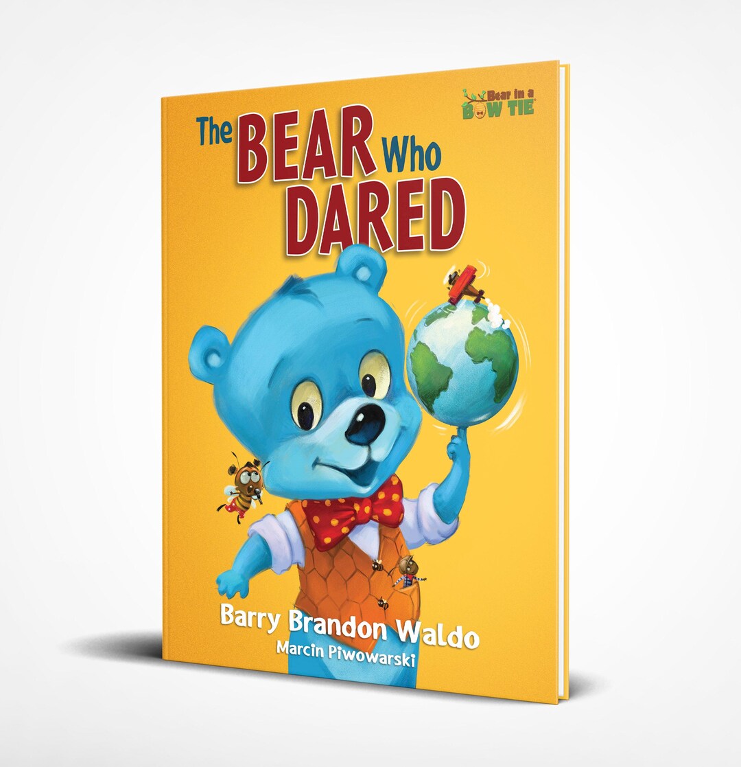The Bear Who Dared, Children's Picture Book, 1st Edition Hardcover - Etsy