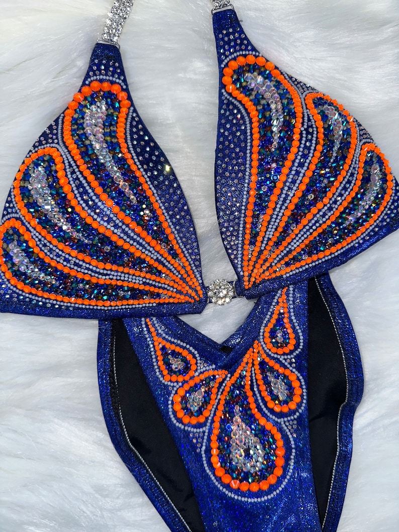 Figure Competition Suit NPC IFBB Fitness Posing Suit - Etsy