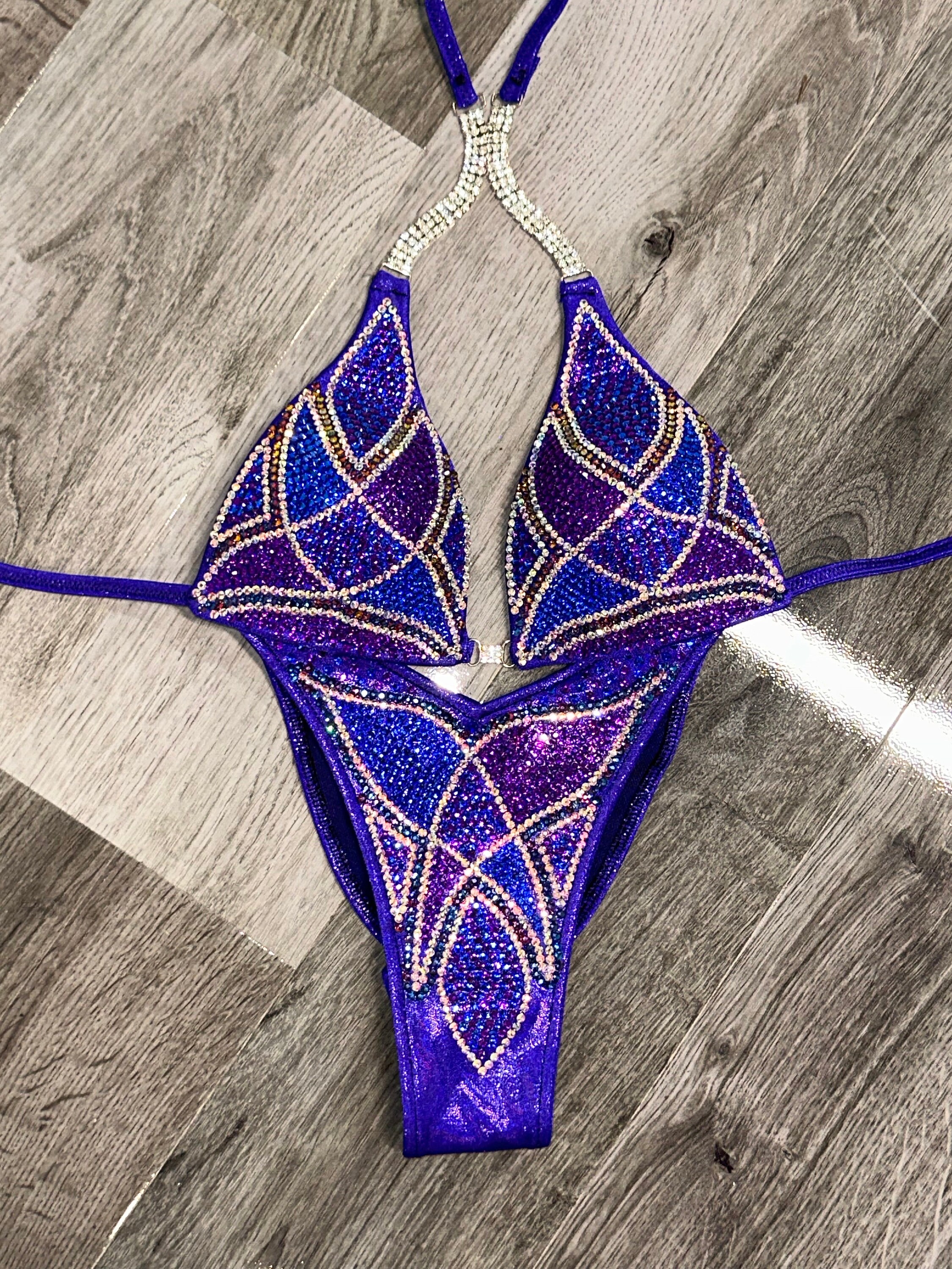 Figure or Wellness Competition Suit NPC IFBB Fitness Posing Suit - Etsy