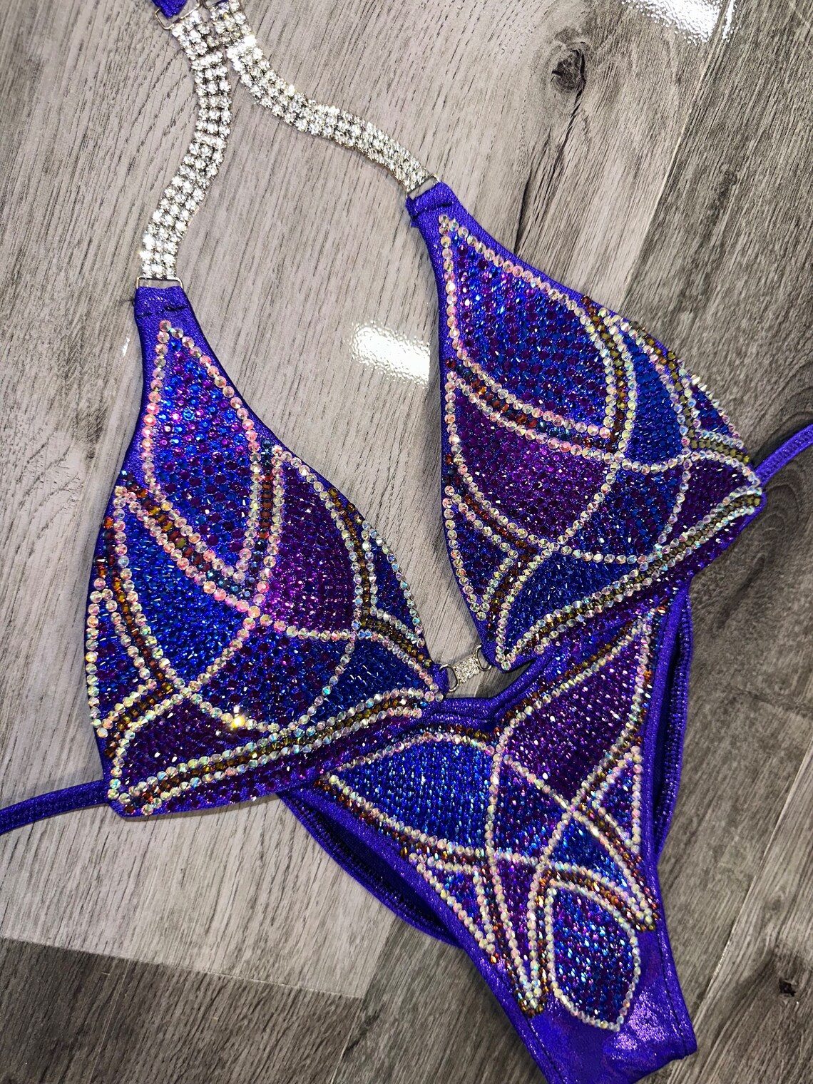 Figure or Wellness Competition Suit NPC IFBB Fitness Posing Suit - Etsy