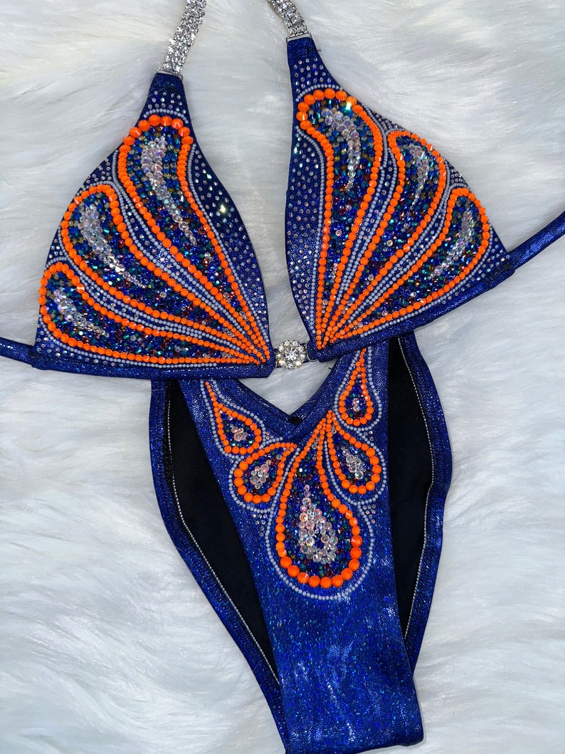 Figure Competition Suit NPC IFBB Fitness Posing Suit - Etsy