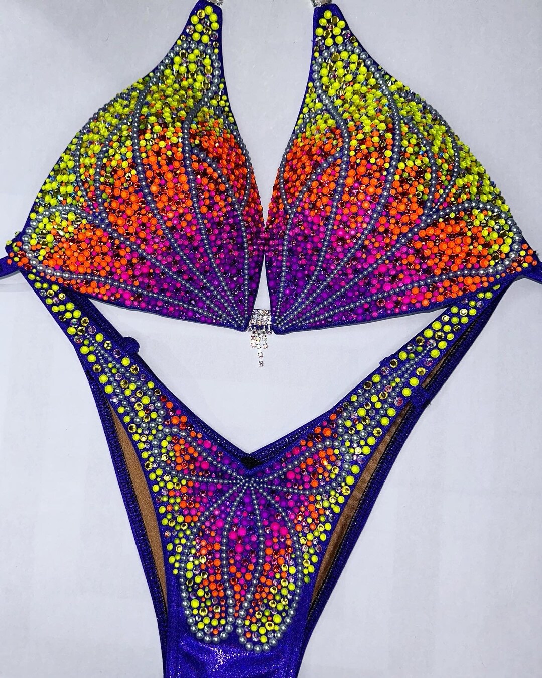 Figure or Wellness Competition Suit NPC IFBB Fitness Posing Suit - Etsy