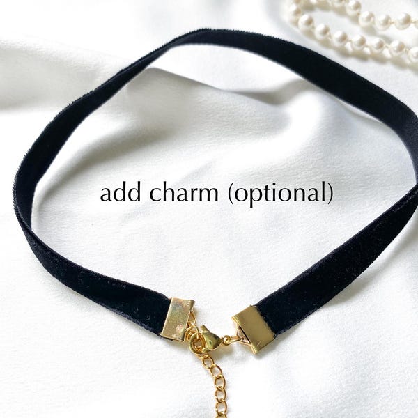 Velvet Ribbon Choker - Etsy