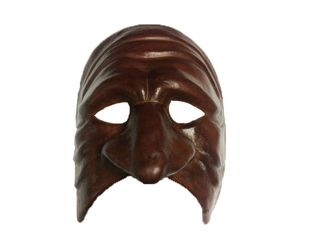 Pantalone Leather Commedia Dell'arte Mask - Etsy