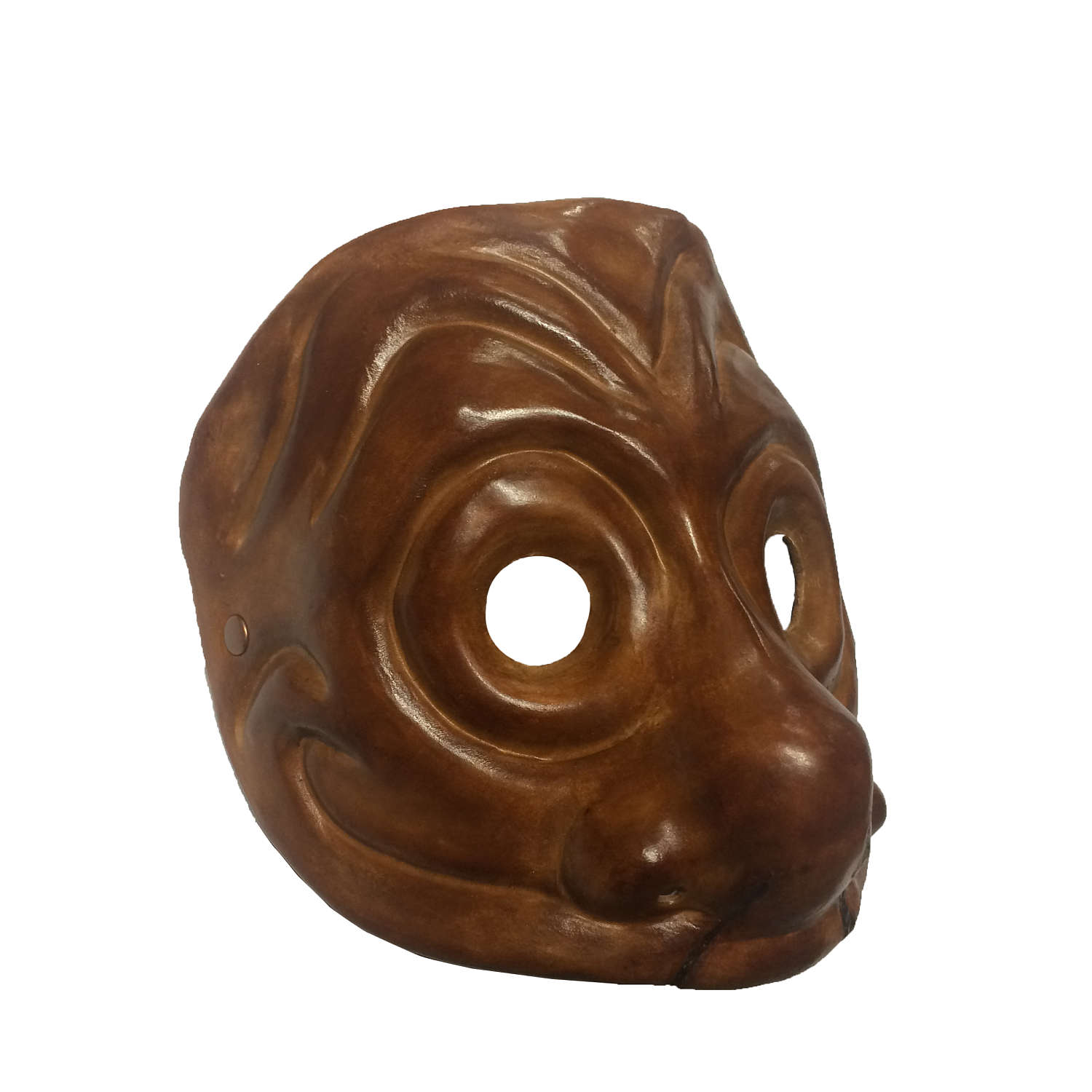 Brighella Leather Commedia Dell'arte Mask - Etsy