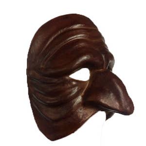 Pantalone Leather Commedia Dell'arte Mask - Etsy