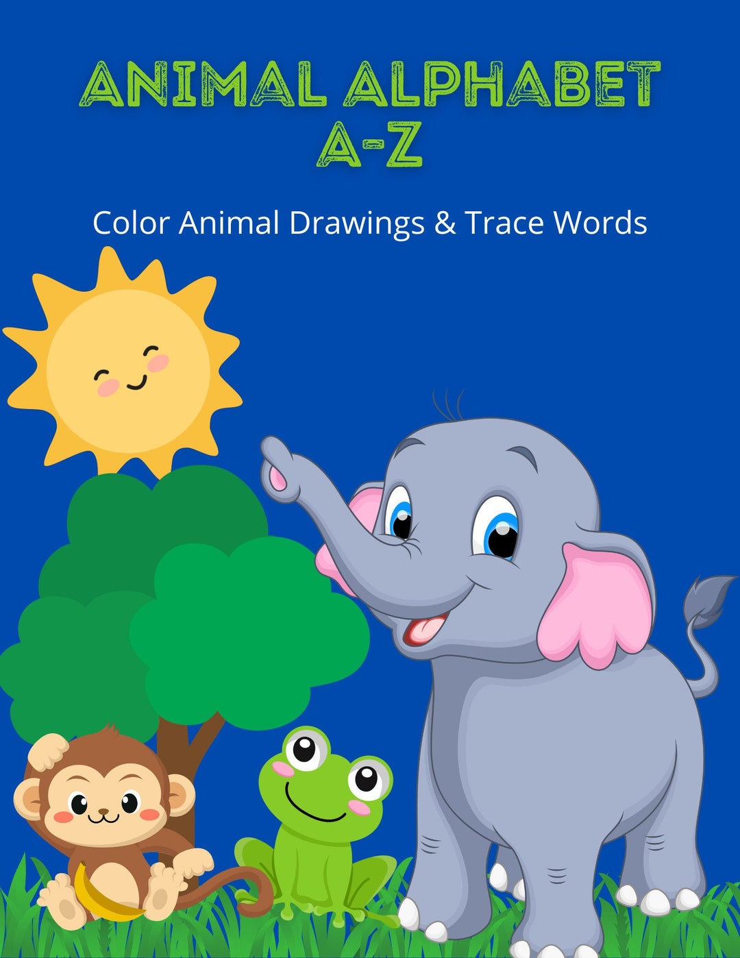 Animal Alphabet A-Z (preschool) - Etsy