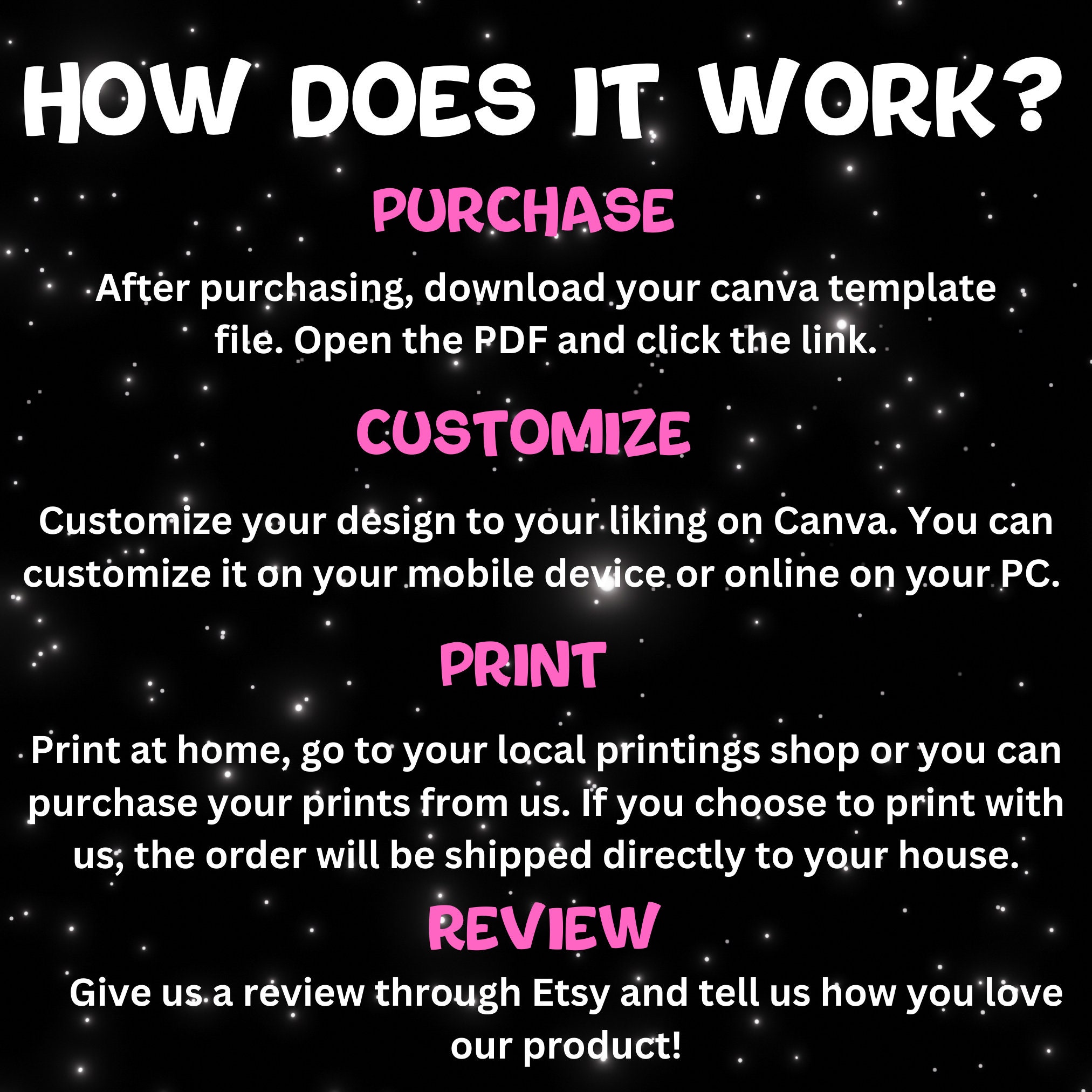 Customer Appreciation Flyer - Etsy